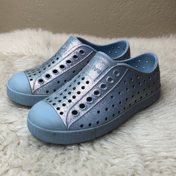 Native Shoes | Shoes | Native Blue Glitter Jefferson Shoe | Poshmark